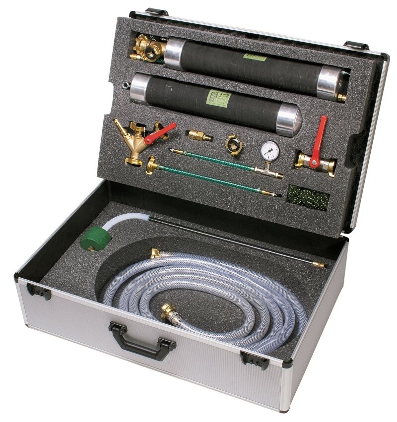 Testing sets for house connections - Vapo